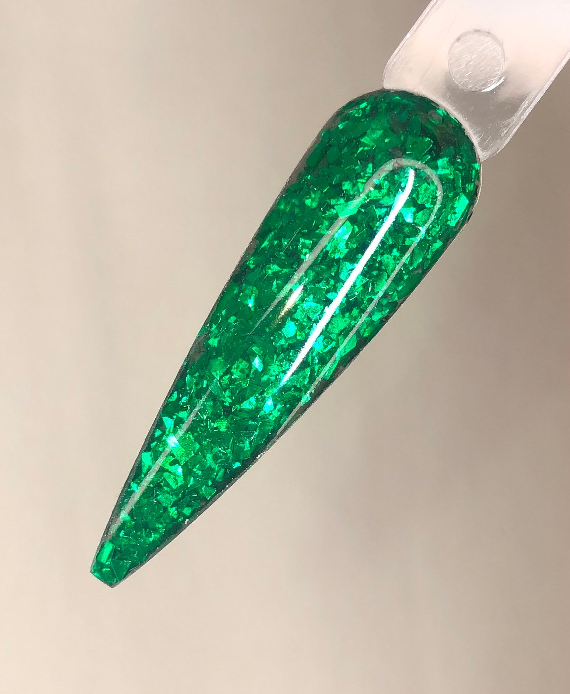 EMERALD GREEN Glitter Acrylic Powder Dip Powder Dips - Etsy
