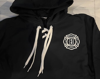 Boston Fire Leather Patch Hat - Etsy