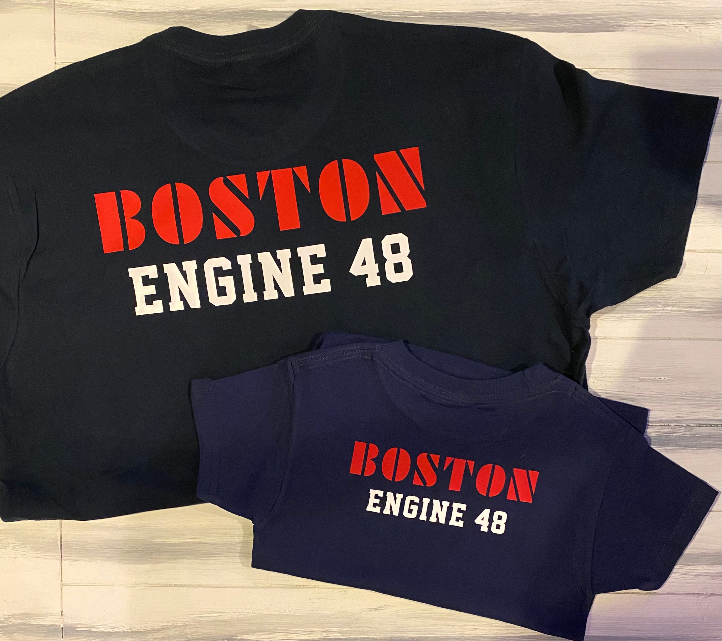 Boston Fire Tshirt - Etsy