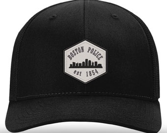 Boston Police Caps - Etsy