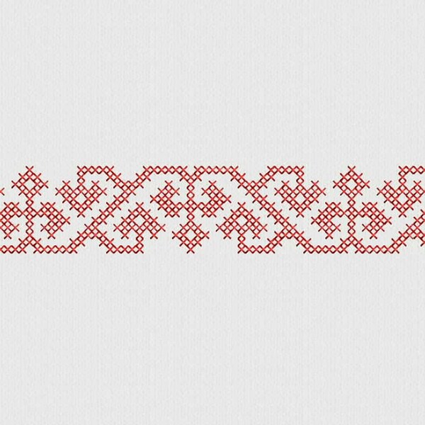 Geometric Machine Embroidery Design - Etsy