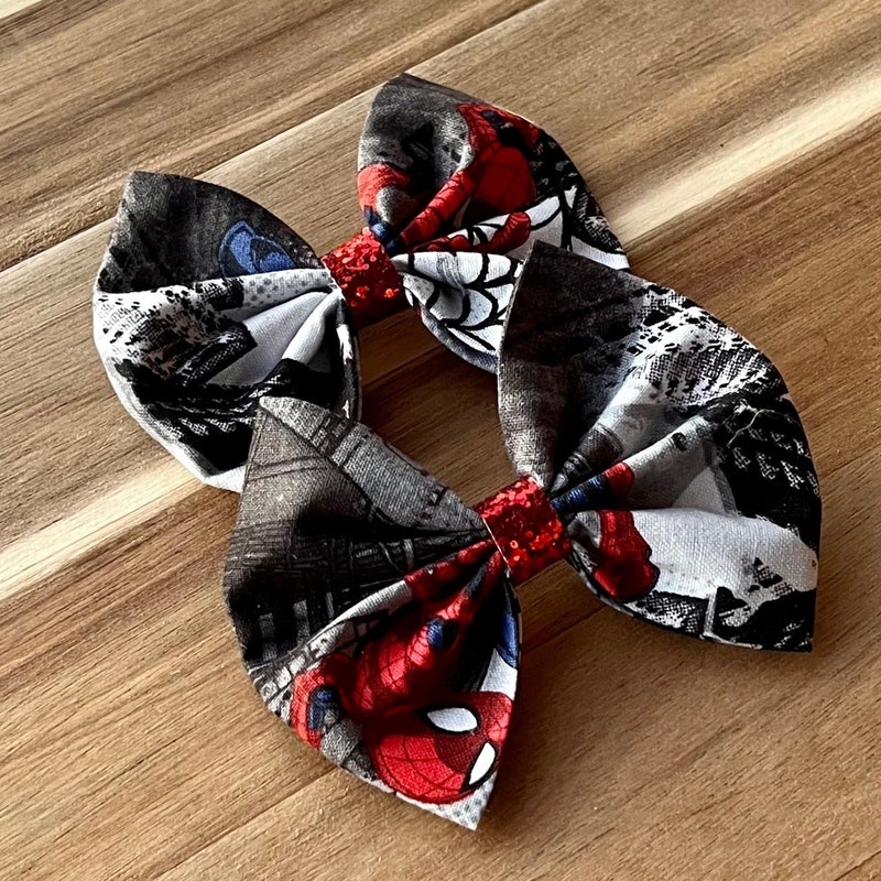 Spiderman Bow Headband - Etsy