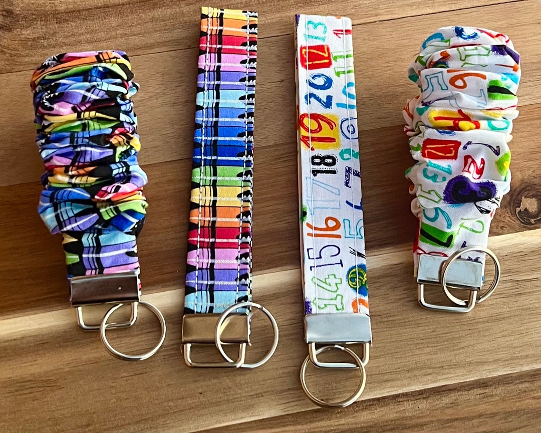 School Keychain, Crayon Keychain, Numbers, Keychain Teachers Keychain ...