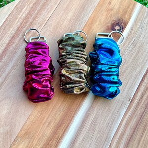 Satin Scrunchie Keychains, Scrunchies, Backpack Clip, Party Favors ...