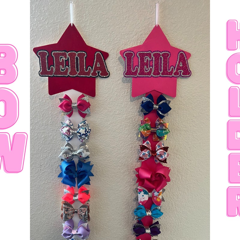 Cheer Bow Holder - Etsy