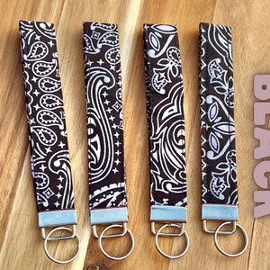 Bandana Keychains, Key Accessories, Wristlet Lanyard Car Accessories ...