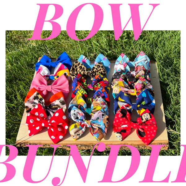 Custom Hair Bows - Etsy