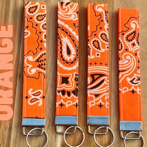 Bandana Keychains, Key Accessories, Wristlet Lanyard Car Accessories ...