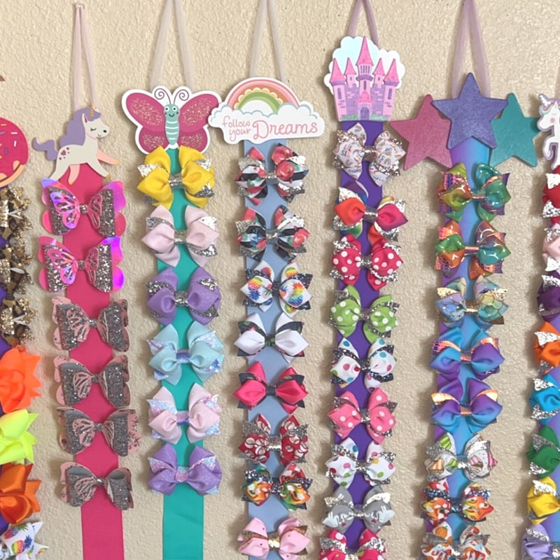 Hair Bow Holder - Etsy