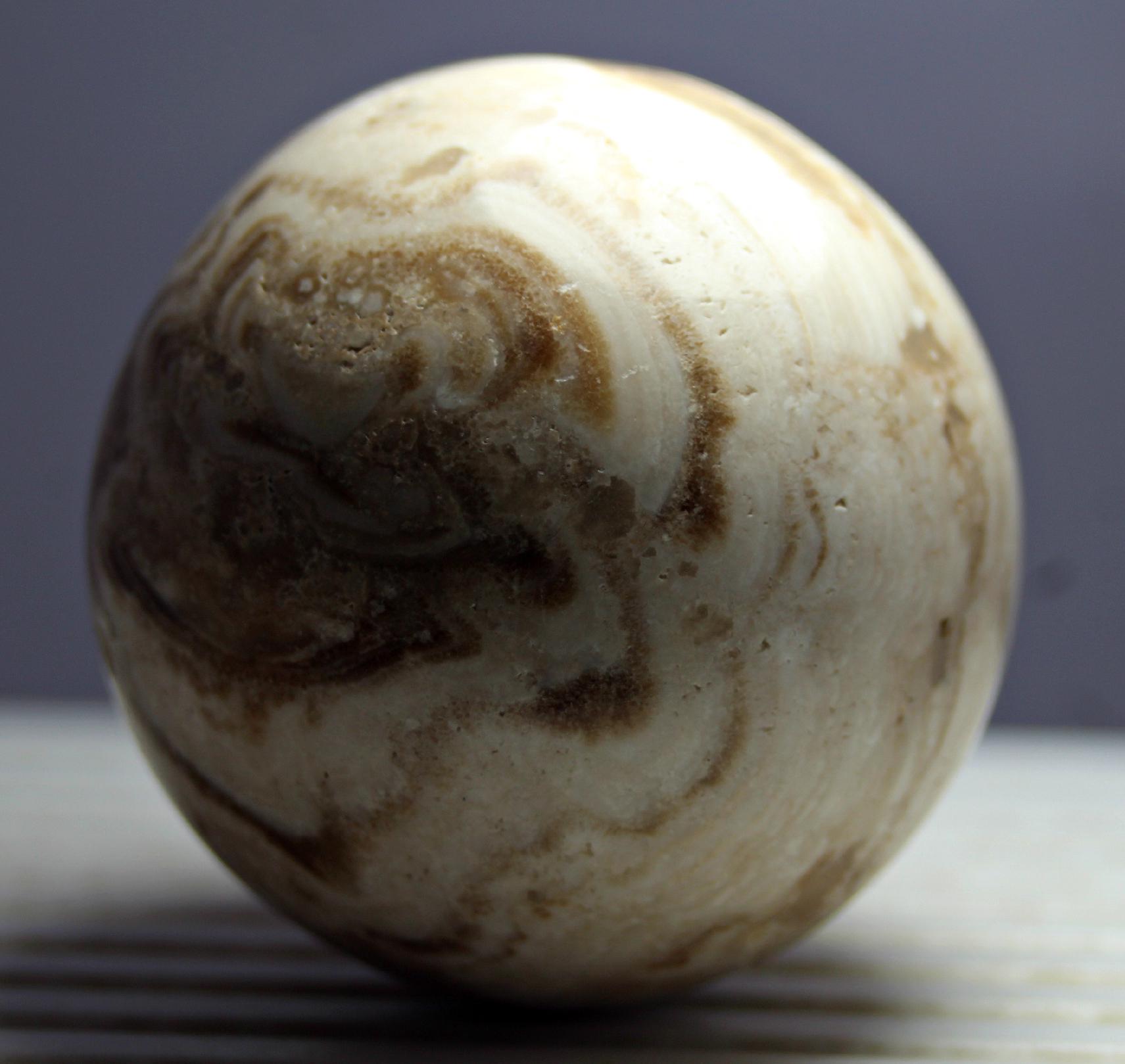 Graceful Rare Choco Calcite Ball - Top Qualityrare Unusual Unheated ...