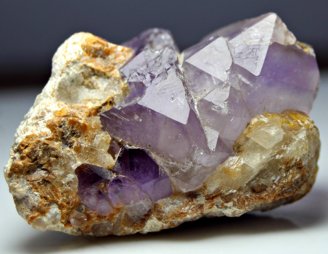 211.0 Ct Gwindel Blue Amethyst Crystals Specimen, Badakhshan ...