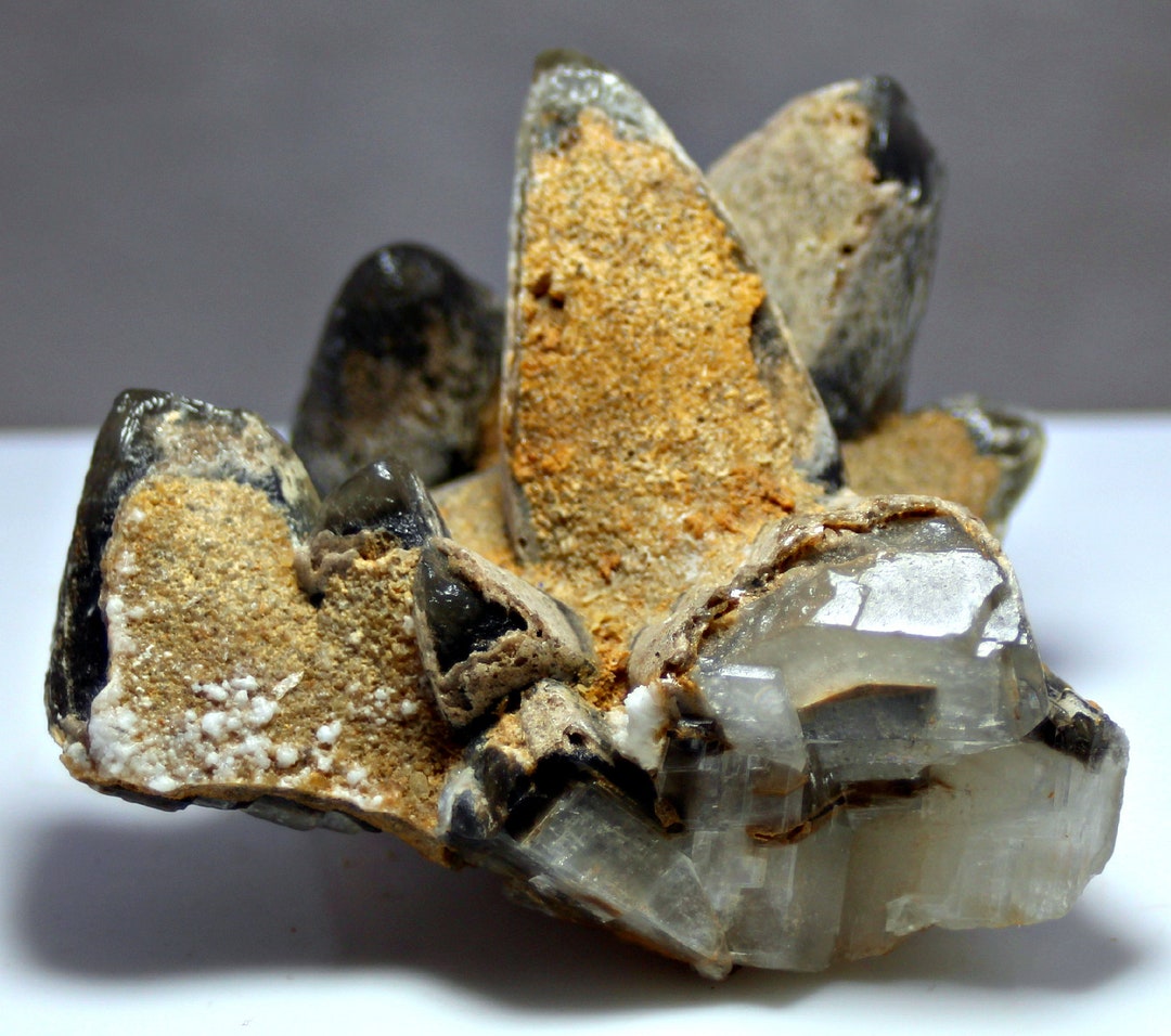 205.0 Gm Dragon's Tooth Calcite Crystals Bunch Specimen, Baluchistan ...