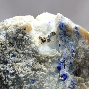431.0 GM Blue Lazurite With Phlogopite & Golden Pyrite Crystals Cluster ...