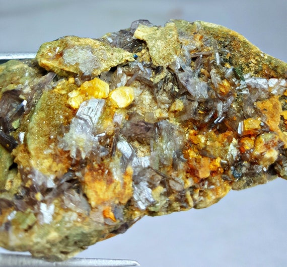 264 CT Rare Herderite Crystals Cluster Bunch Specimen Shalman - Etsy