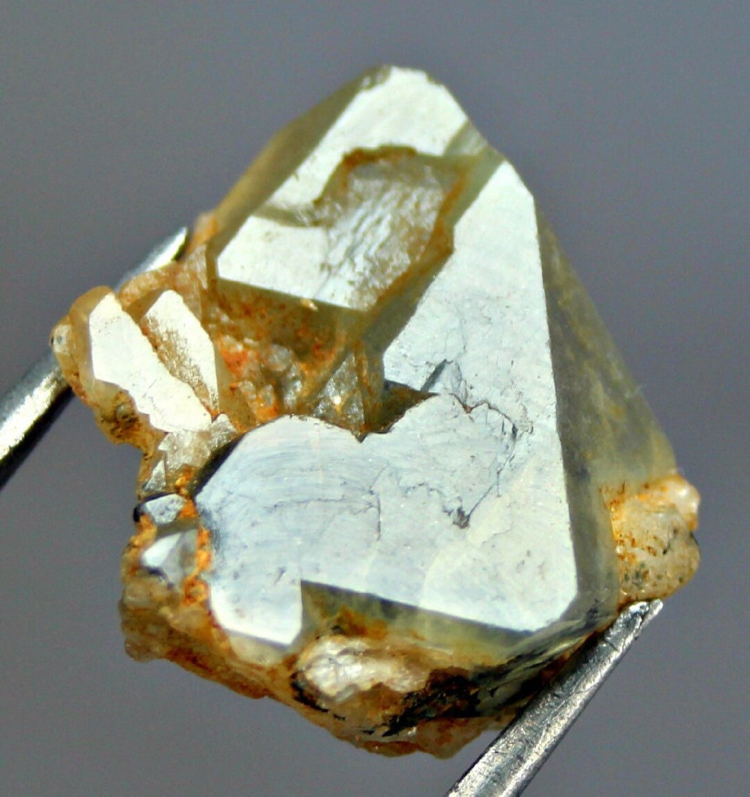 15.0 CT Rare Ghost Rutile Quartz Crystal - Uniquely Terminated Unusual ...