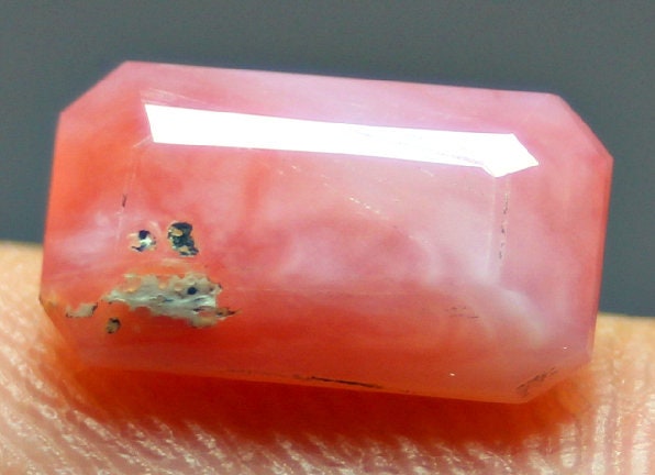 1.50 CT Rare Red Rhodochrosite Emerald Cut Loose Gemstone for - Etsy