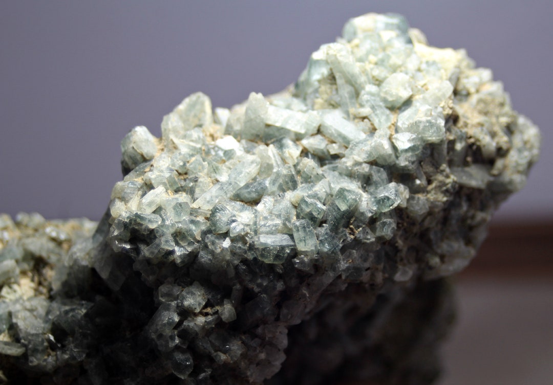 Chlorine Quartz Cluster Pocket Crystal Specimen Eye Catching Rare Full ...