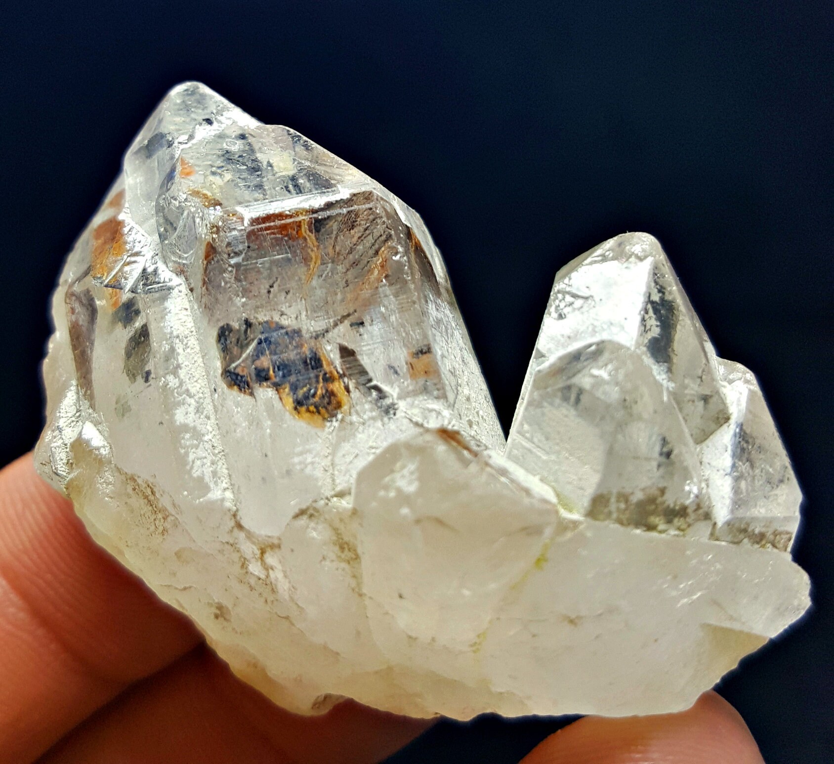 224.0 CT One of a Kind Rare Brookite Crystals Inside Quartz | Etsy