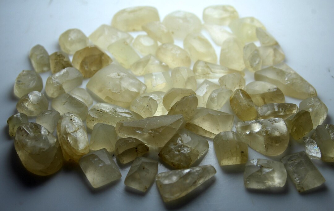 Scapolite Stone Preforms Natural Yellow Scapolite Ready to Cut Stones ...