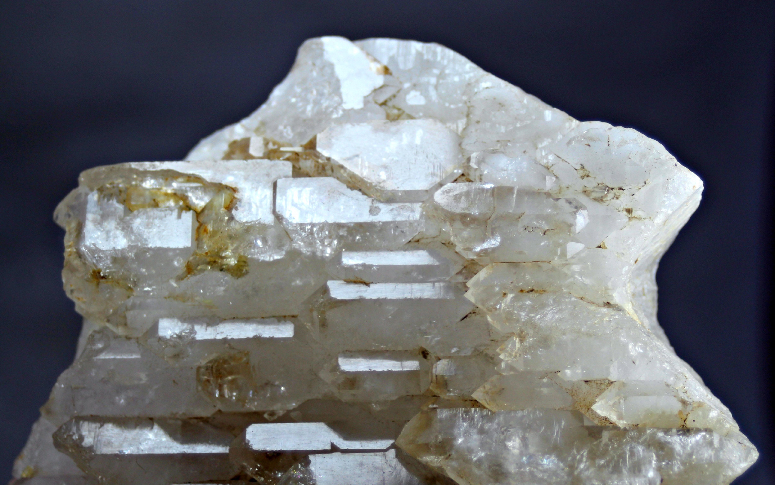 366.0 GM Smoked Gwindel Quartz Cluster Crystal Eye Catching | Etsy