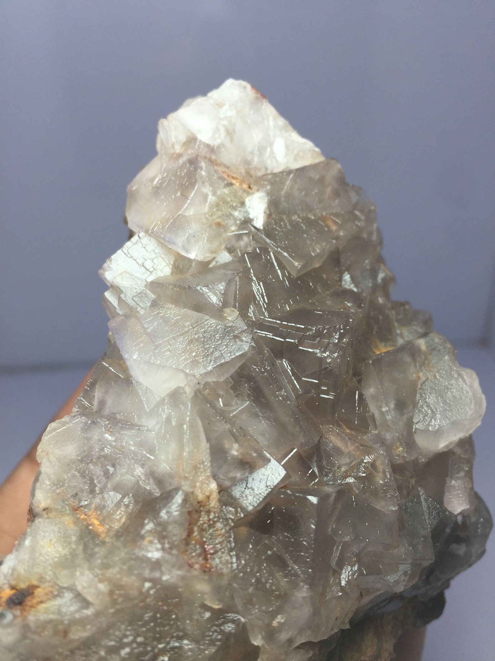 420.0 Gm Spectacular Rare Grey Color Natural Fluorite Crystals - Etsy