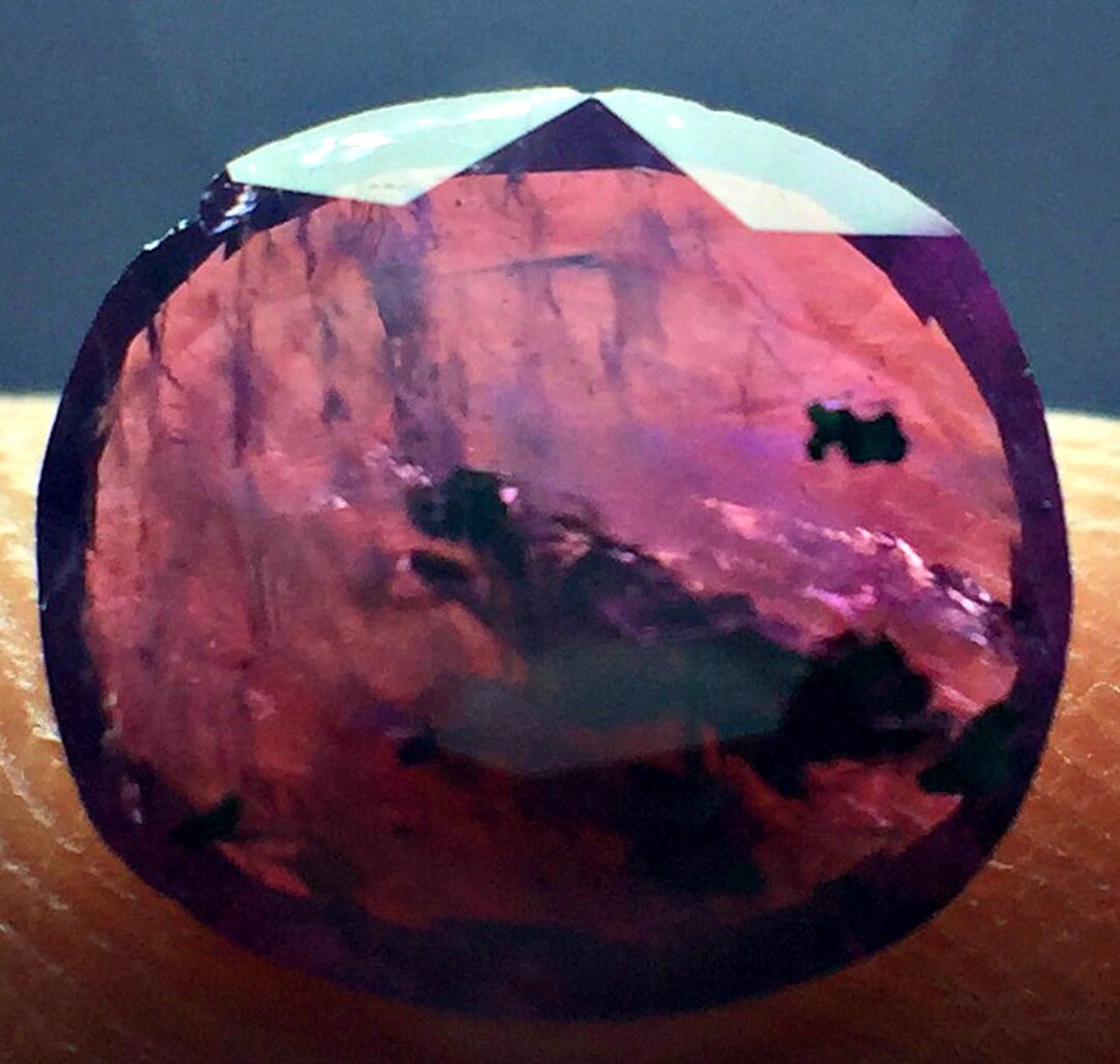 2.0 CT Spectacular Rarest Red Color Natural Sapphire Corundum Oval ...