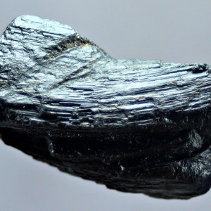 81.0 CT Black Actinolite Crystals Matrix - Rare Unusual Terminated ...