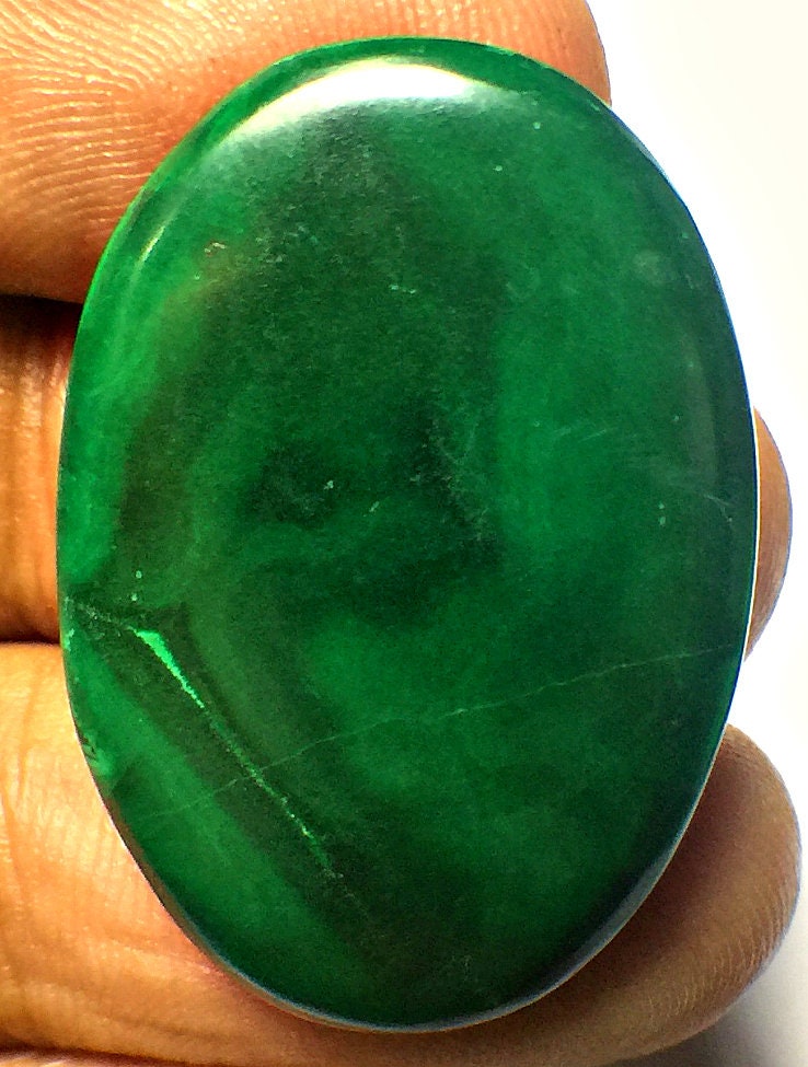 33.50 Ct Fantastic Unique Green Color Natural Malachite | Etsy