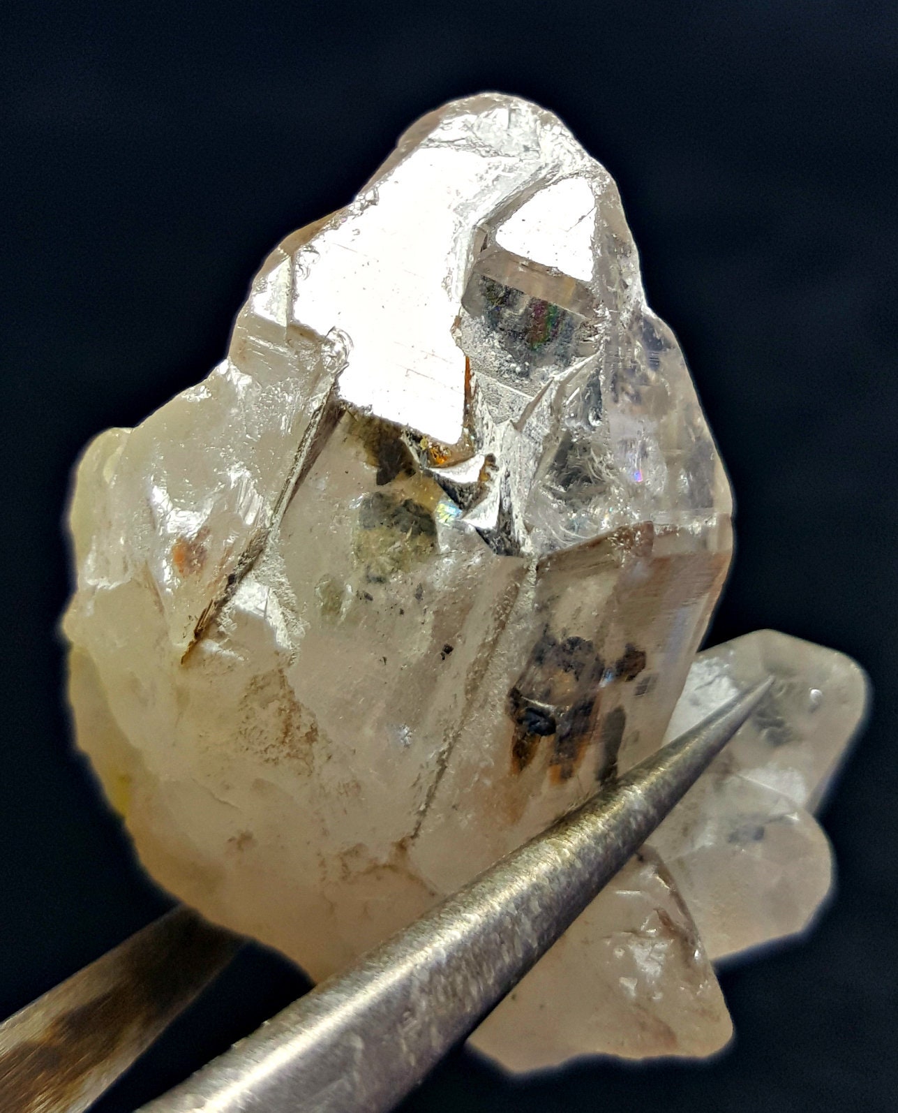 224.0 CT One of a Kind Rare Brookite Crystals Inside Quartz | Etsy