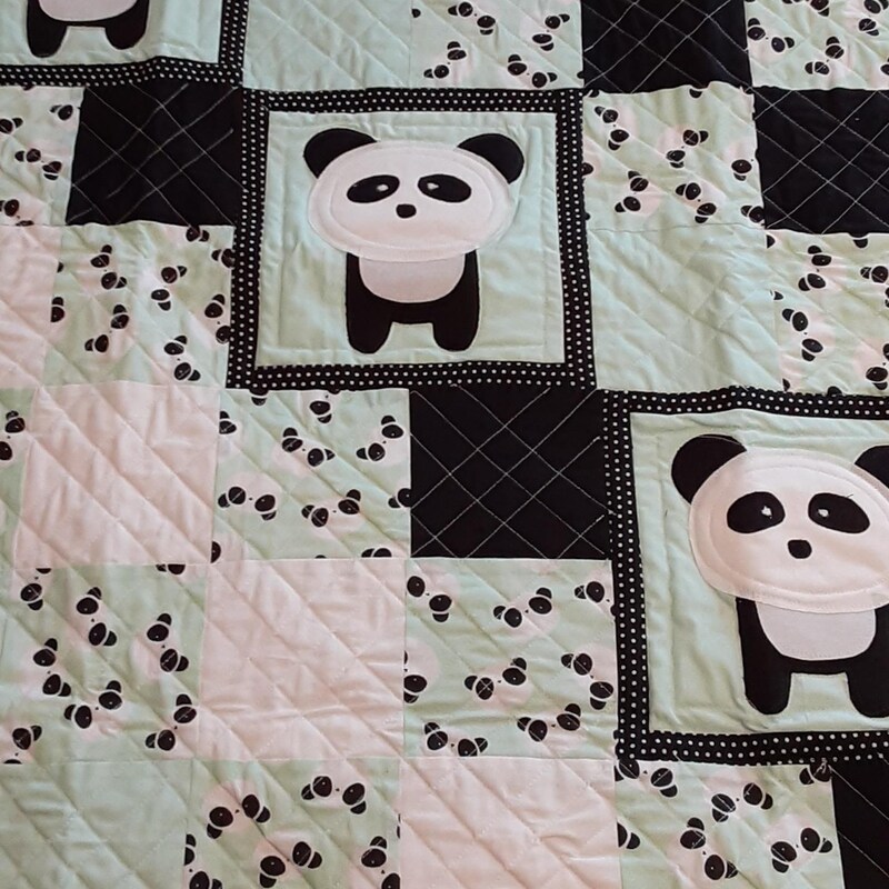 Panda Quilt Patterns - Etsy