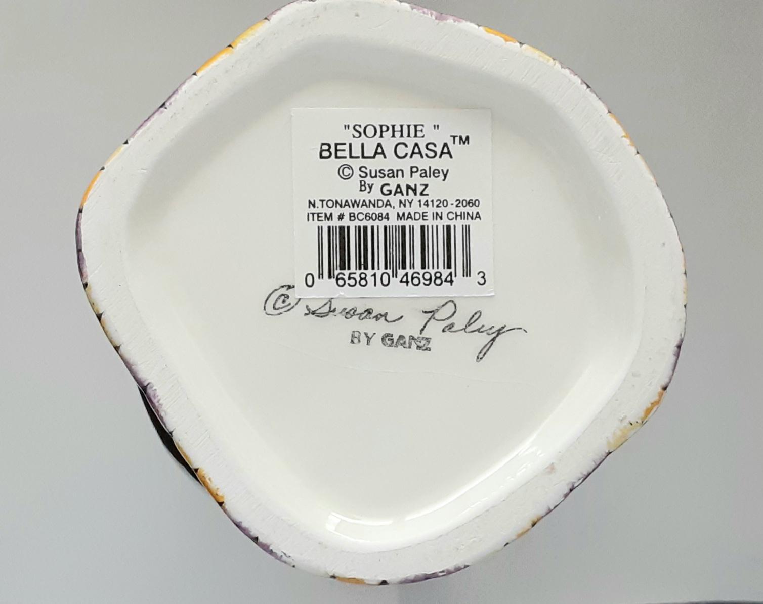 Bella Casa sophie Figural Ceramic Floral Vase by Susan Paley 10 Tall ...