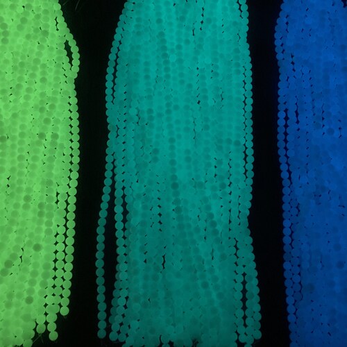 Glow in the Dark Luminous Sphere Stone Smooth Blank Glow - Etsy