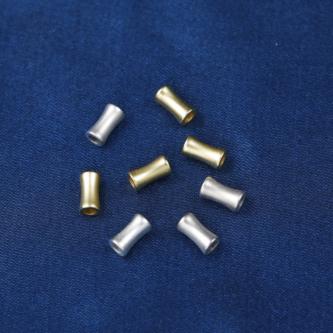 Matte Spacer Beads Small Tube Spacer Beads for Necklace Jewelry Making ...