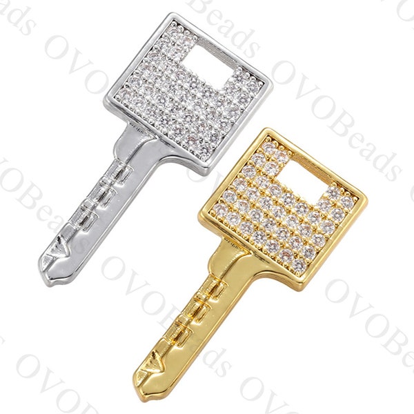 Pave Lock Charm - Etsy