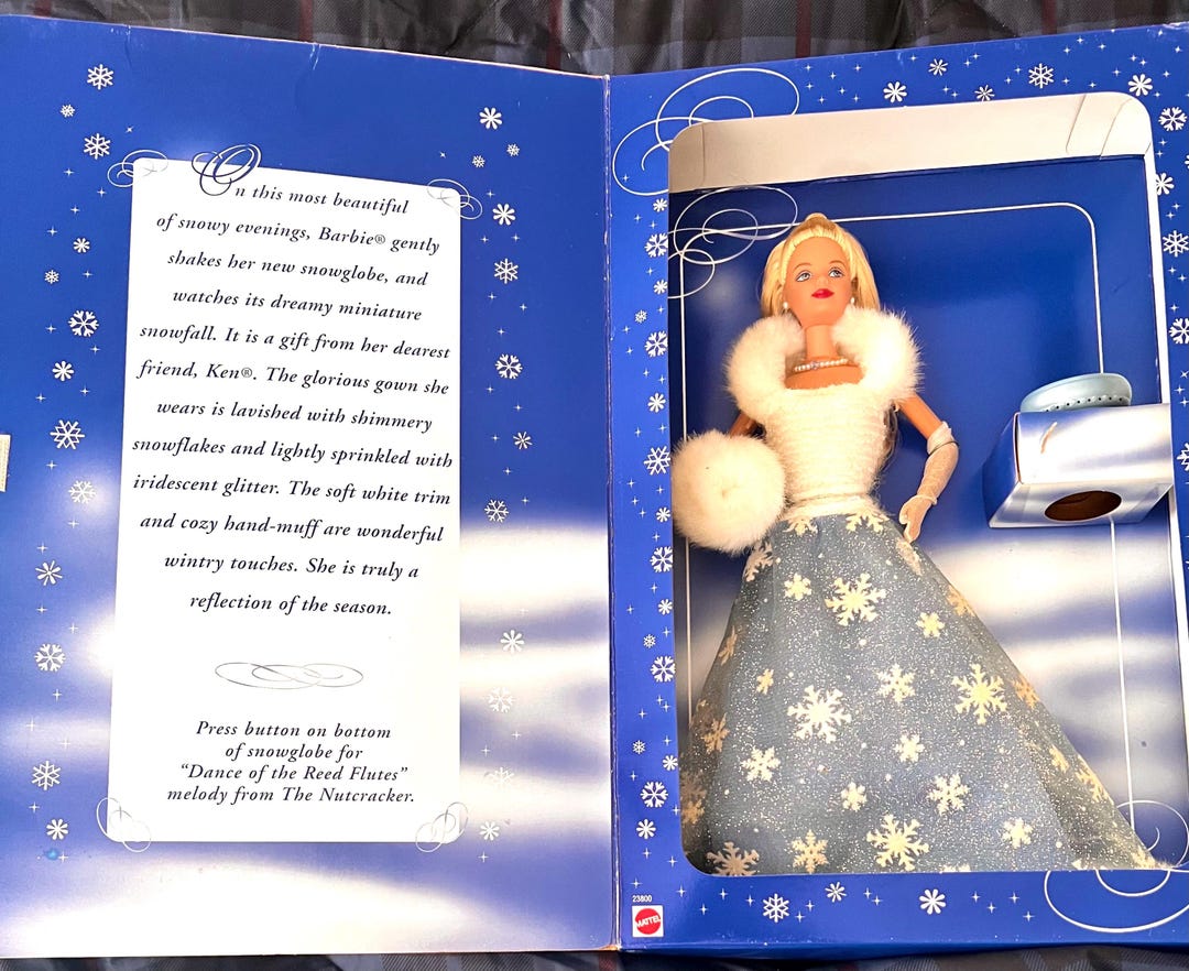 1999 Special Edition Snow Sensation Barbie Doll Collection - Etsy