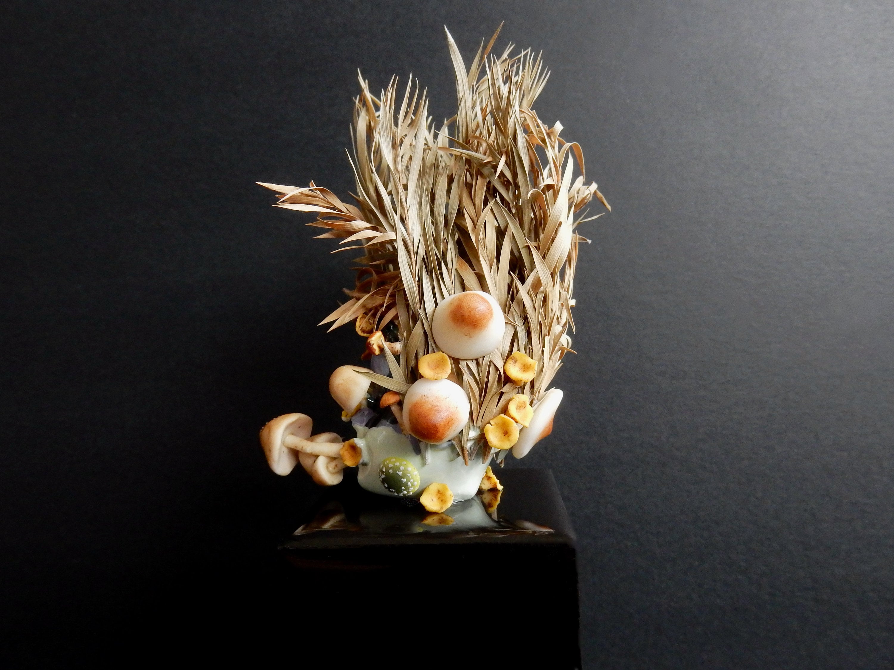 Scary Barbie Doll Creepy Doll Head Figurine Mushroom - Etsy