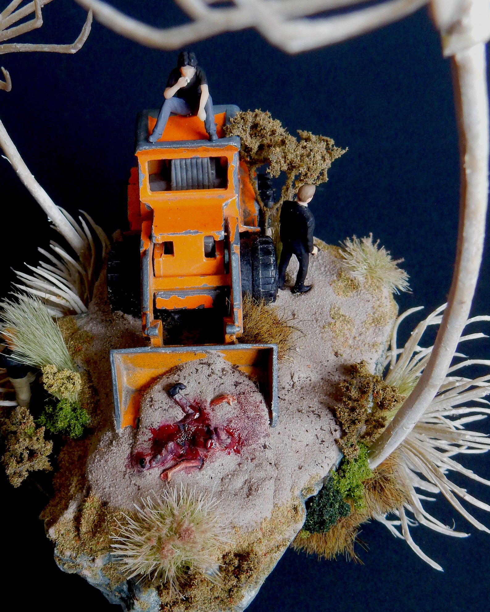 Mafia Diorama, Crime Scene Diorama, Murder Scene Diorama, Murder ...