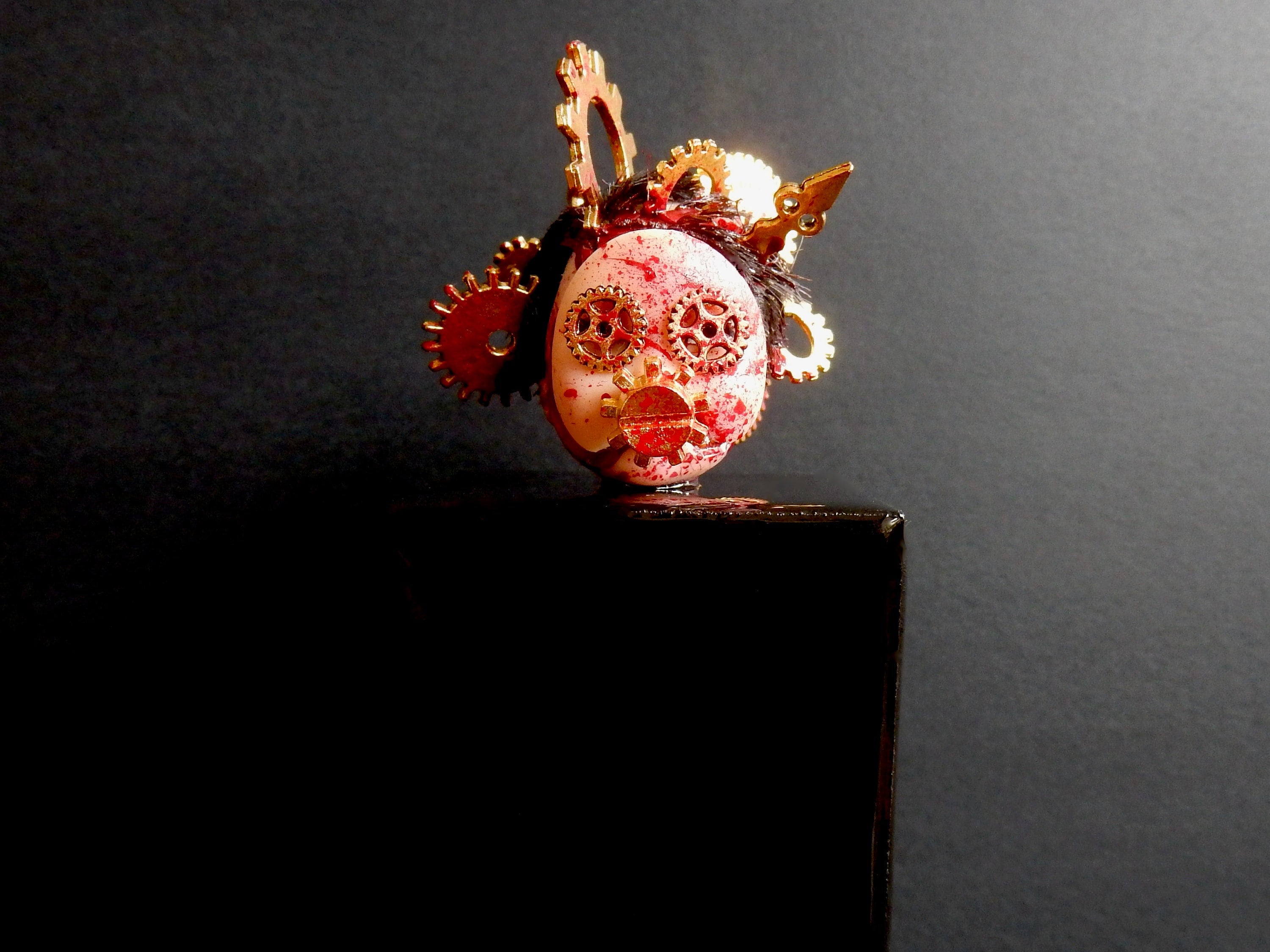 Barbie, Creepy Barbie, Scary Barbie Doll, Creepy Doll Head Figurine ...