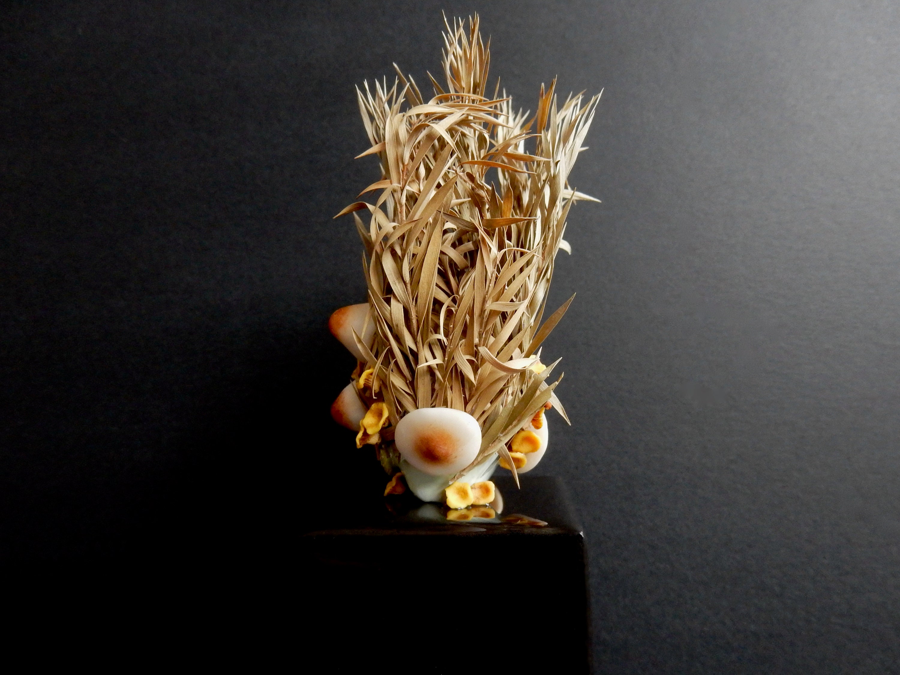 Scary Barbie Doll, Creepy Doll Head Figurine, Mushroom Sculpture ...