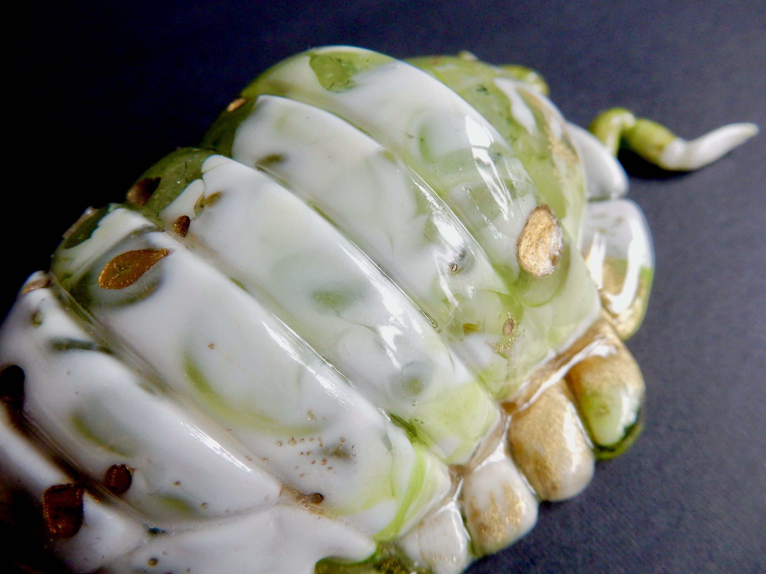 Prehnite Isopod Figurine Pill Bug Art Isopod Art Isopod - Etsy