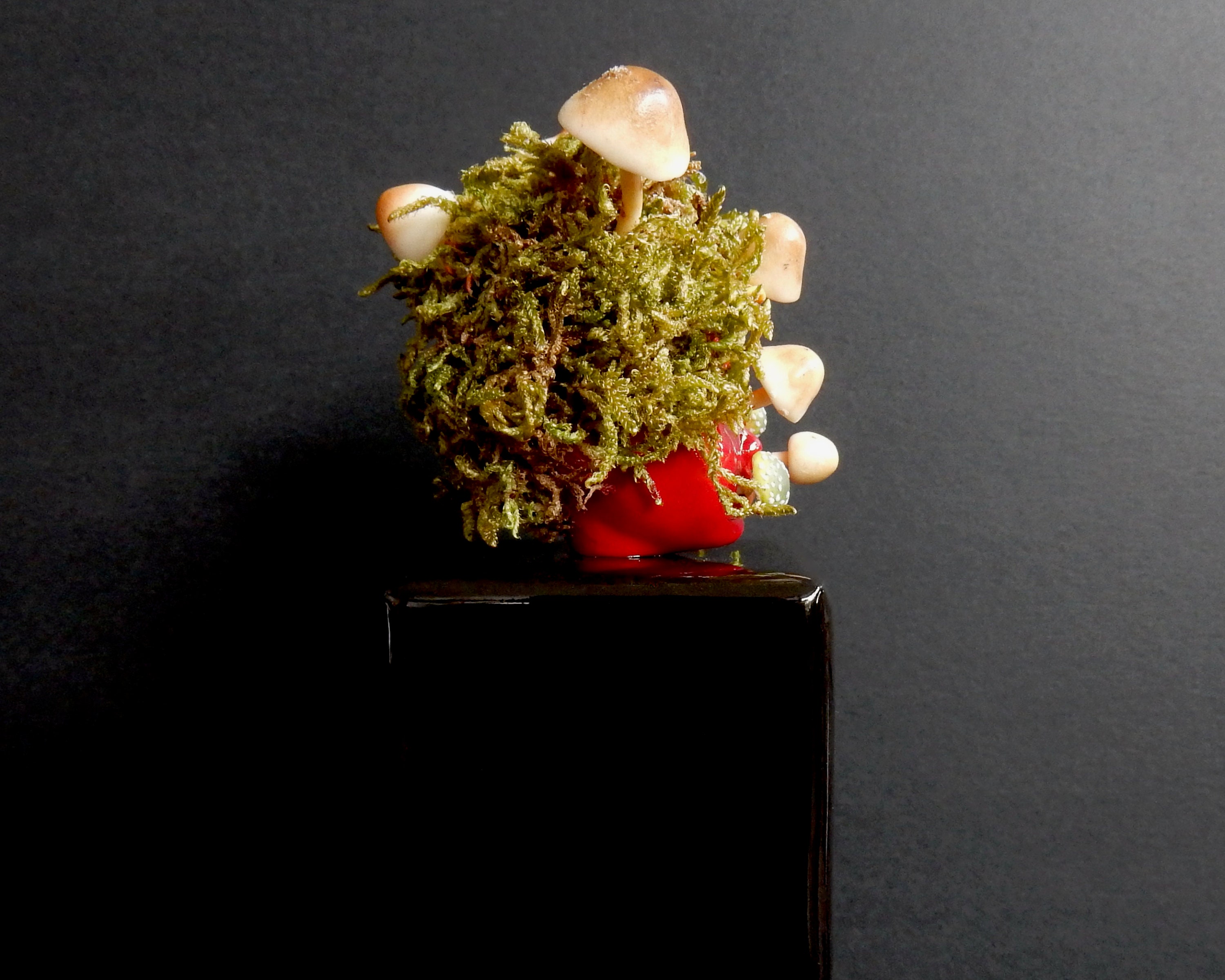 Mushroom Barbie, Creepy Barbie, Barbie Head Sculpture, Creepy Doll Head ...