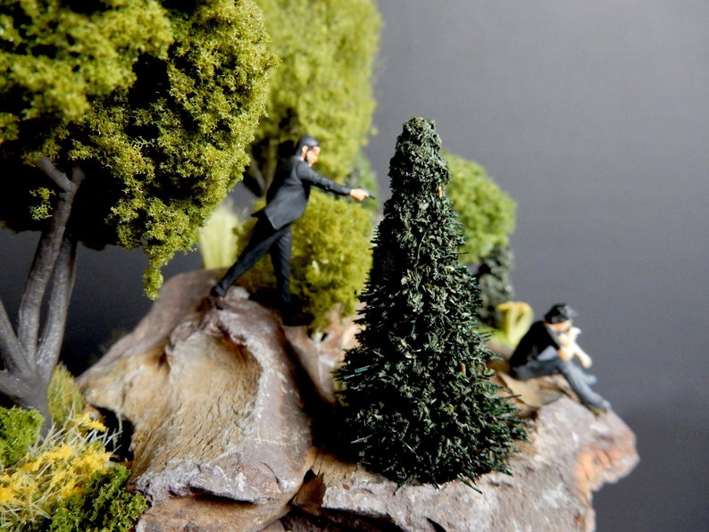 Crime Diorama, Miniature Crime Scene, Assassin, Gangster, Mafia ...