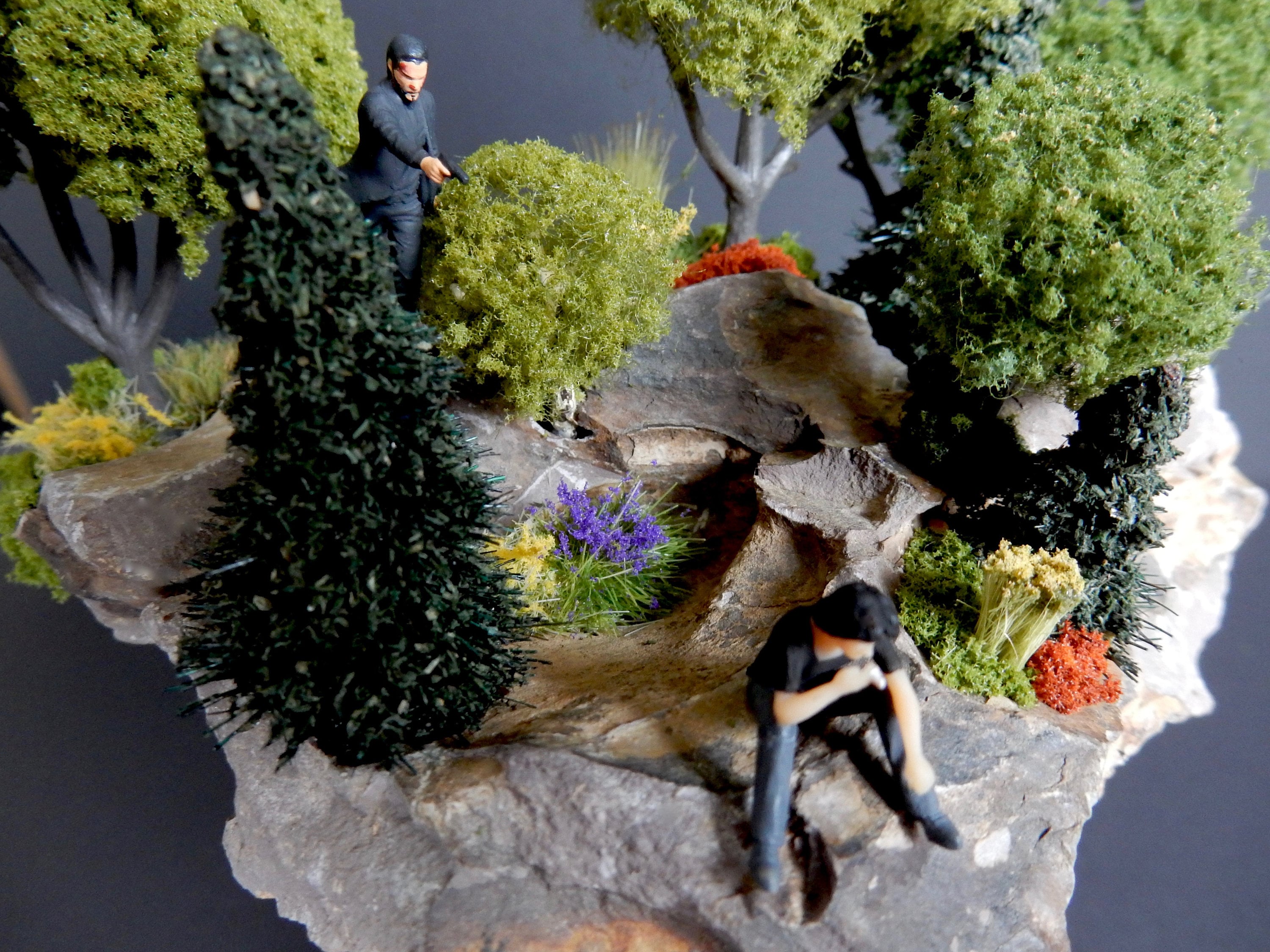 Crime Diorama, Miniature Crime Scene, Assassin, Gangster, Mafia ...