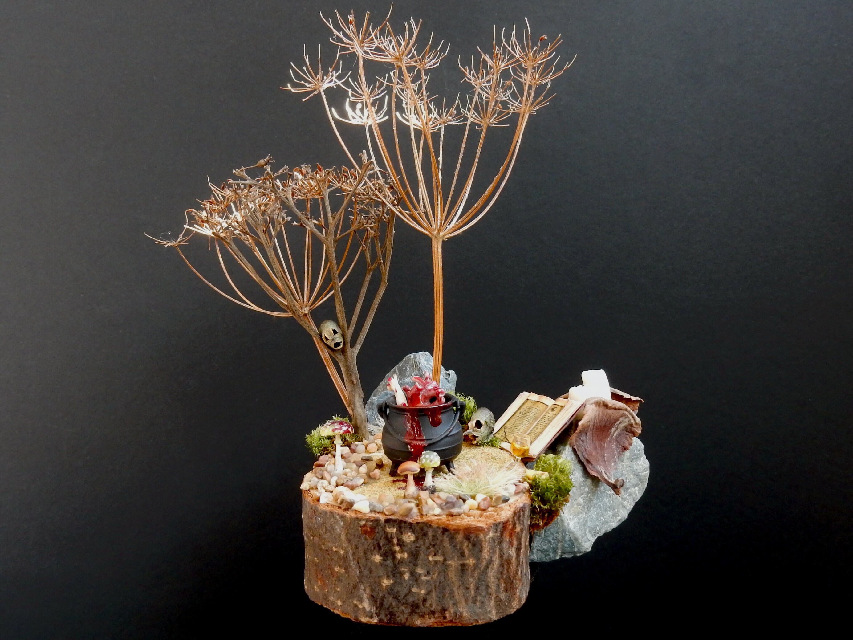 Witch Diorama Witch Terrarium Crime Scene Diorama Baba Yaga - Etsy