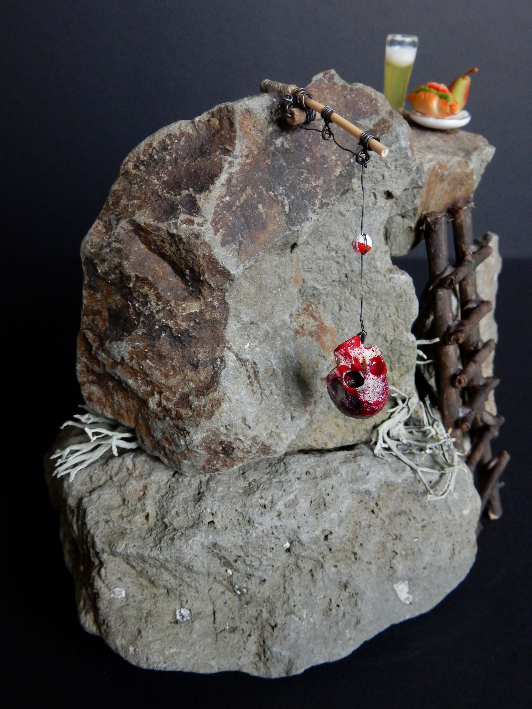 Miniature True Crime, Crime Scene Diorama, Murder Terrarium, Beach ...