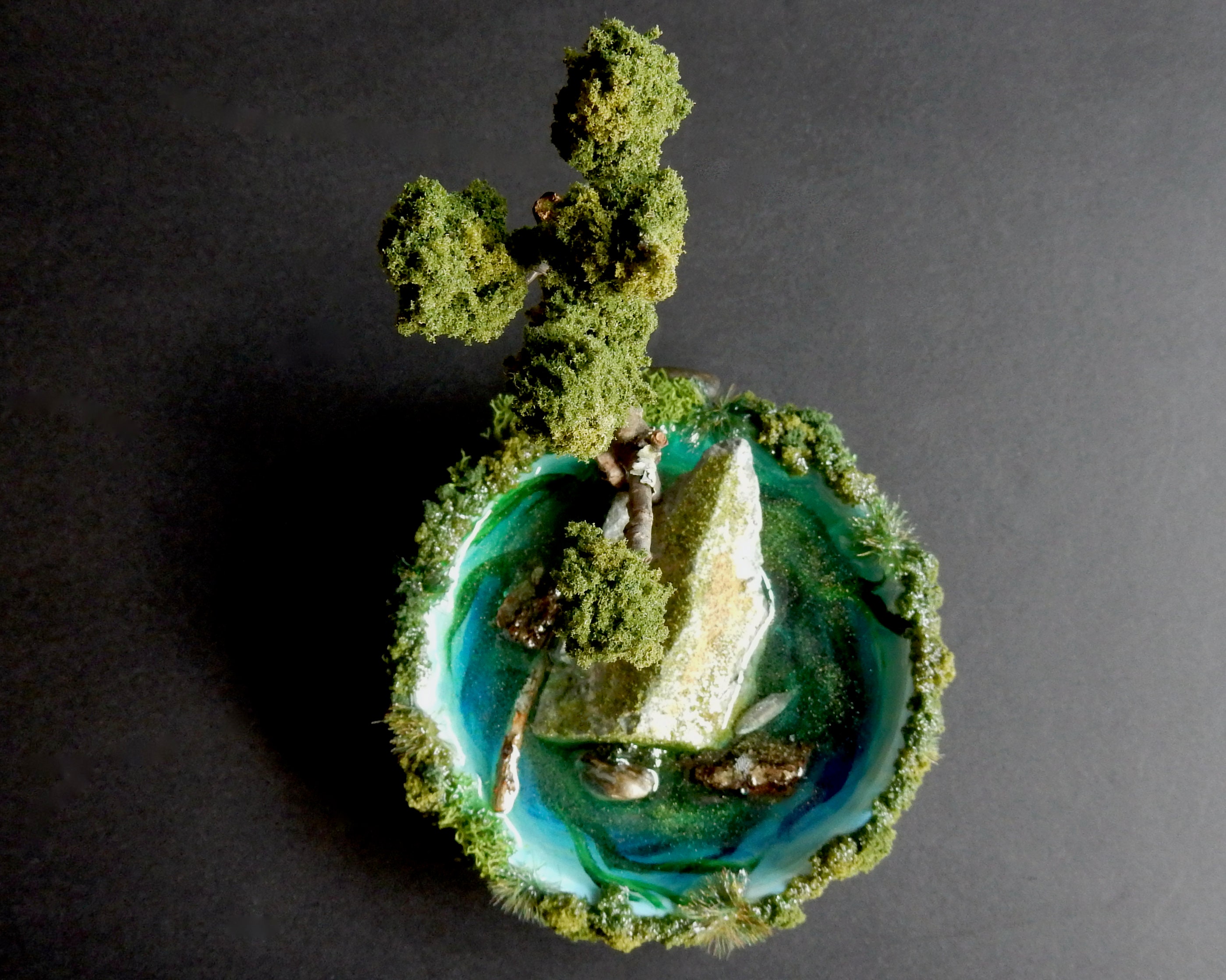 Lagoon Diorama, Fishing Diorama, Fairy Garden Fish, Fairy Pool, Pond ...