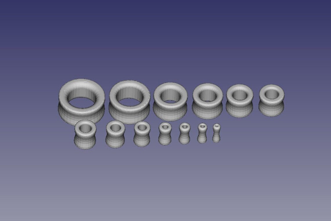 Enchanted DIY Ear Lobe Plugs - Magical 3D Printable STL Files for ...