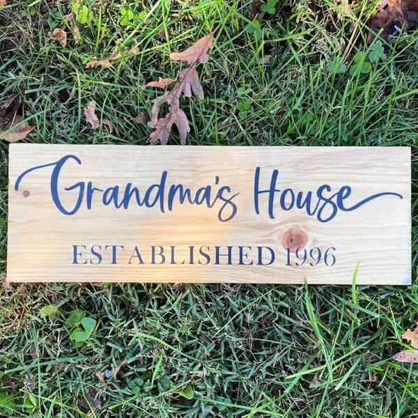 Grandma Sign - Etsy