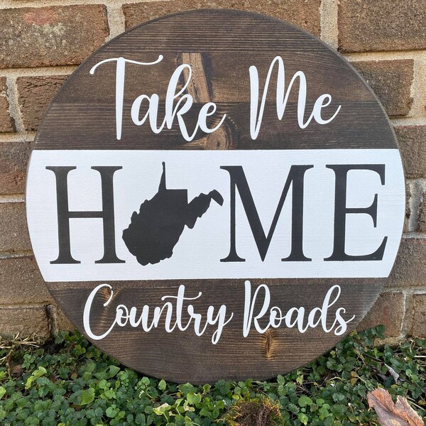 West Virginia Sign - Etsy