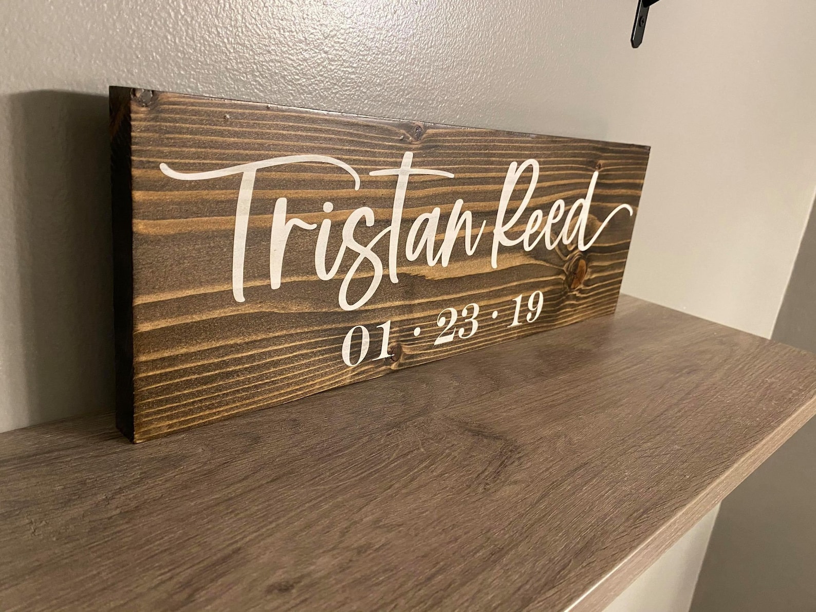 Custom Baby Name Wood Sign for Nursery Personalized Baby - Etsy